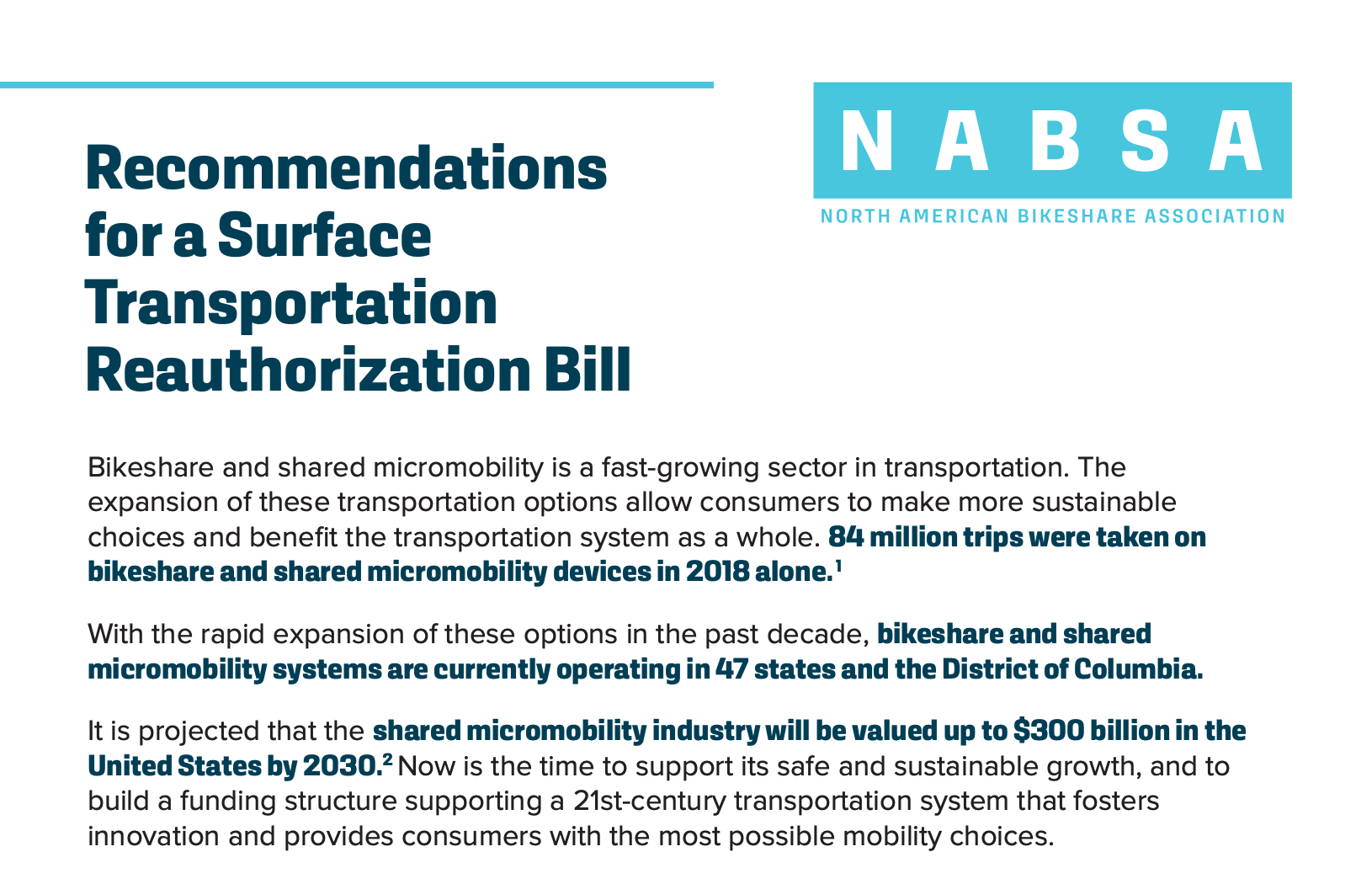 NABSA Reviews How the US House of Representatives’ Infrastructure ...