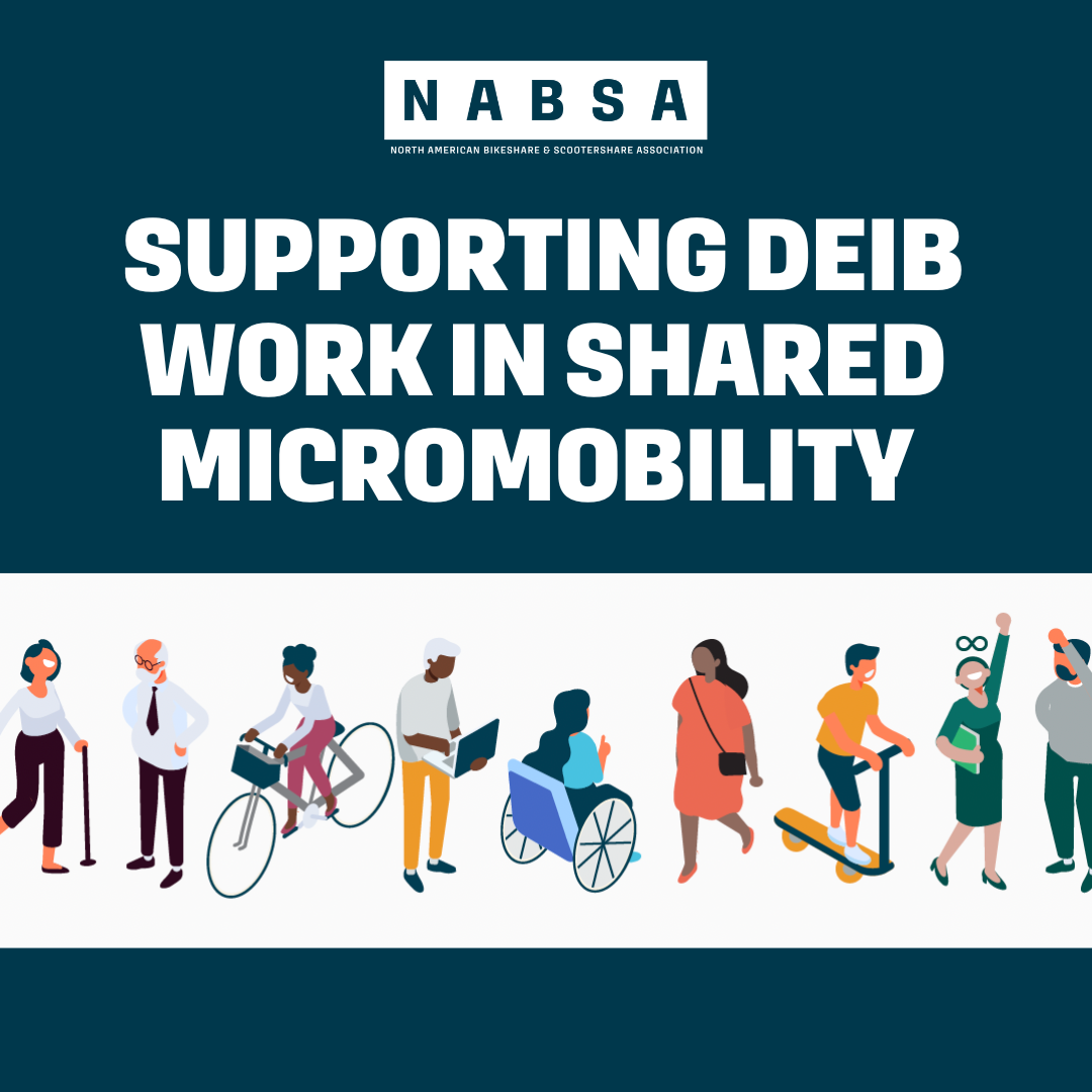Supporting DEIB Work in Shared Micromobility